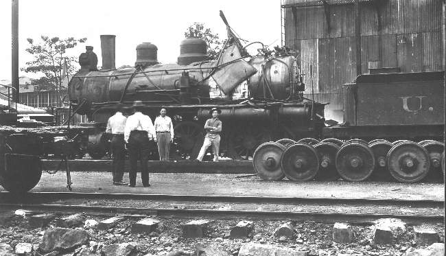 Wrecked Locomotive